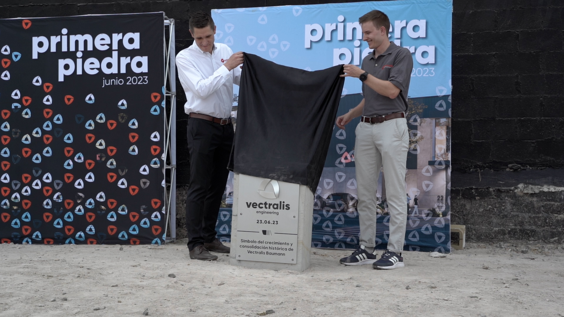 The construction of the new Vectralis Baumann plant is underway ...